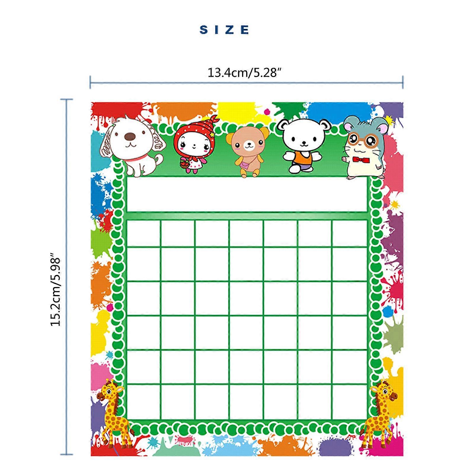 50 Pieces Classroom Incentive Chart Animal Designs Positive Behavior ...