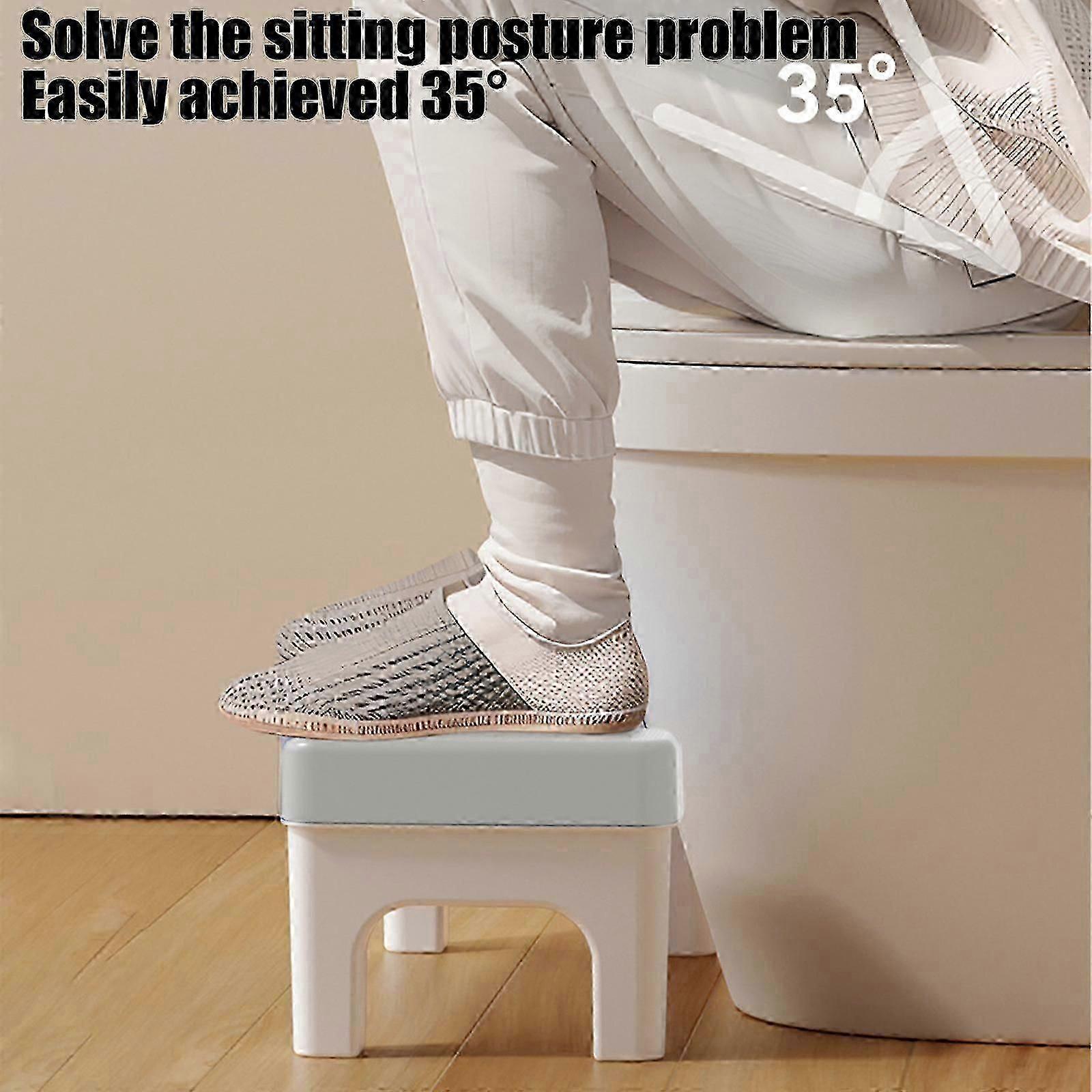Toilet Stool Squatting Poop Stool Bathroom Potty Step Stool Toilet ...