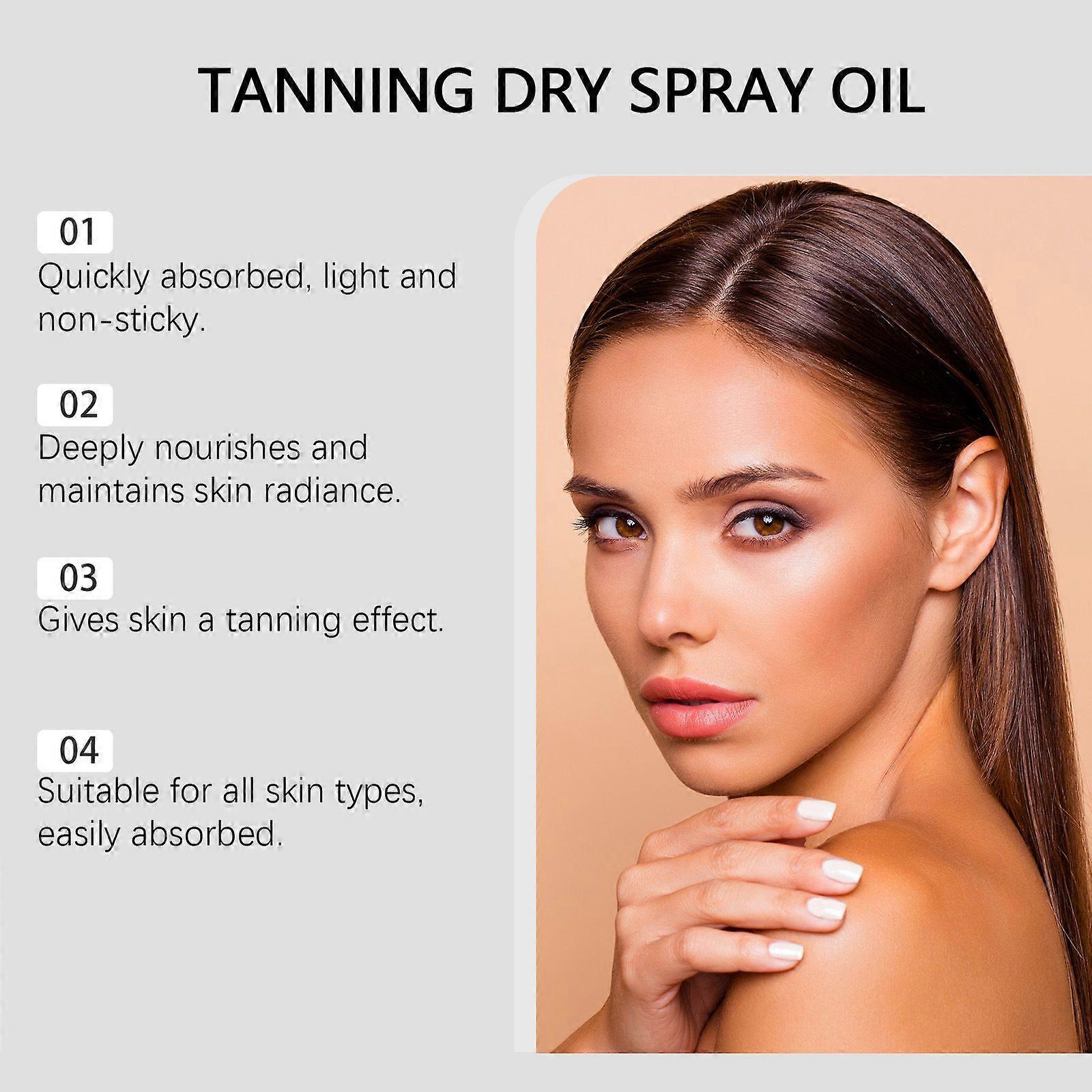 Tanning Oil | Get Tanned Intensifier Dry Spray - Fast, Dark Outdoor Sun ...