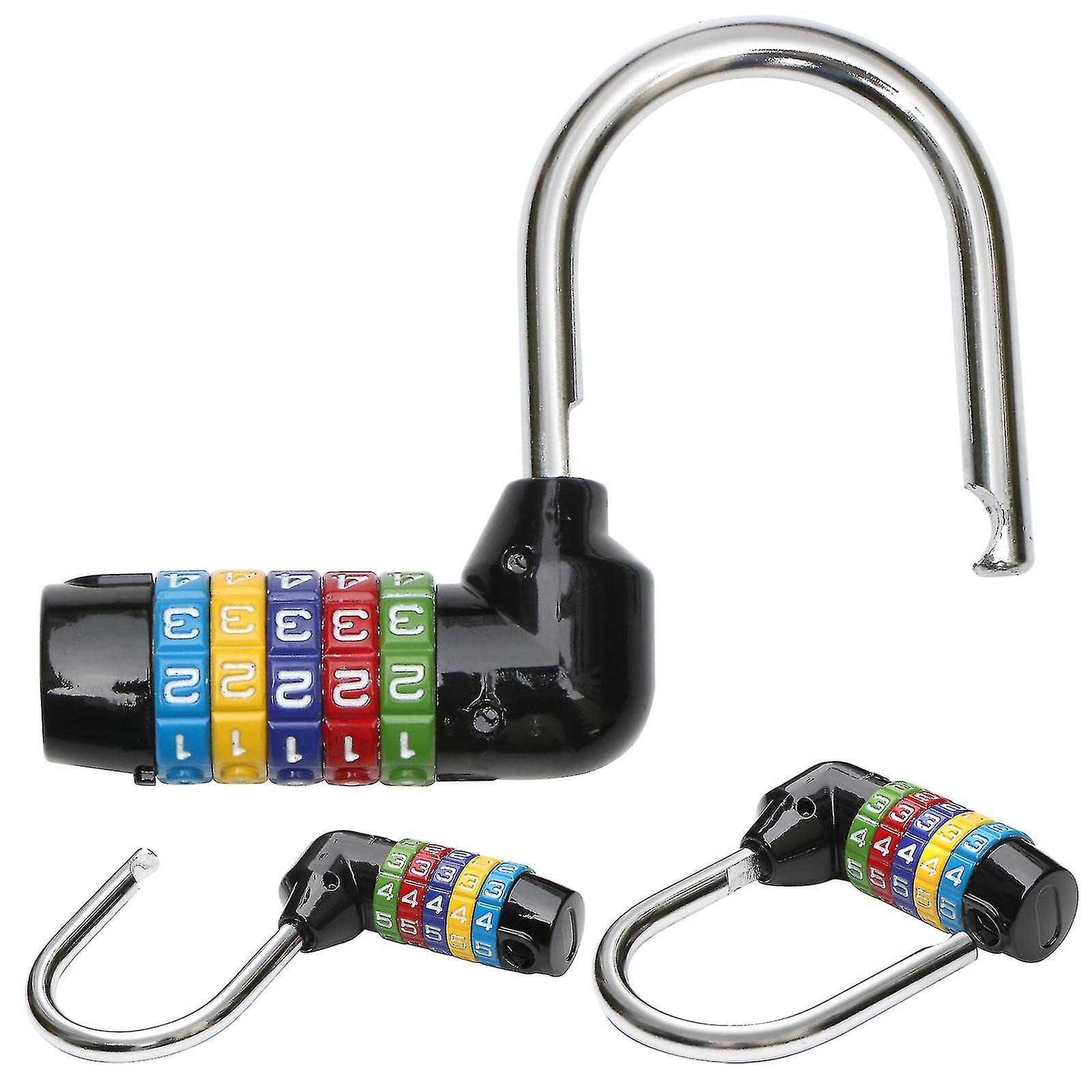 Trixes 5-number Combination Padlock Black | Fruugo UK