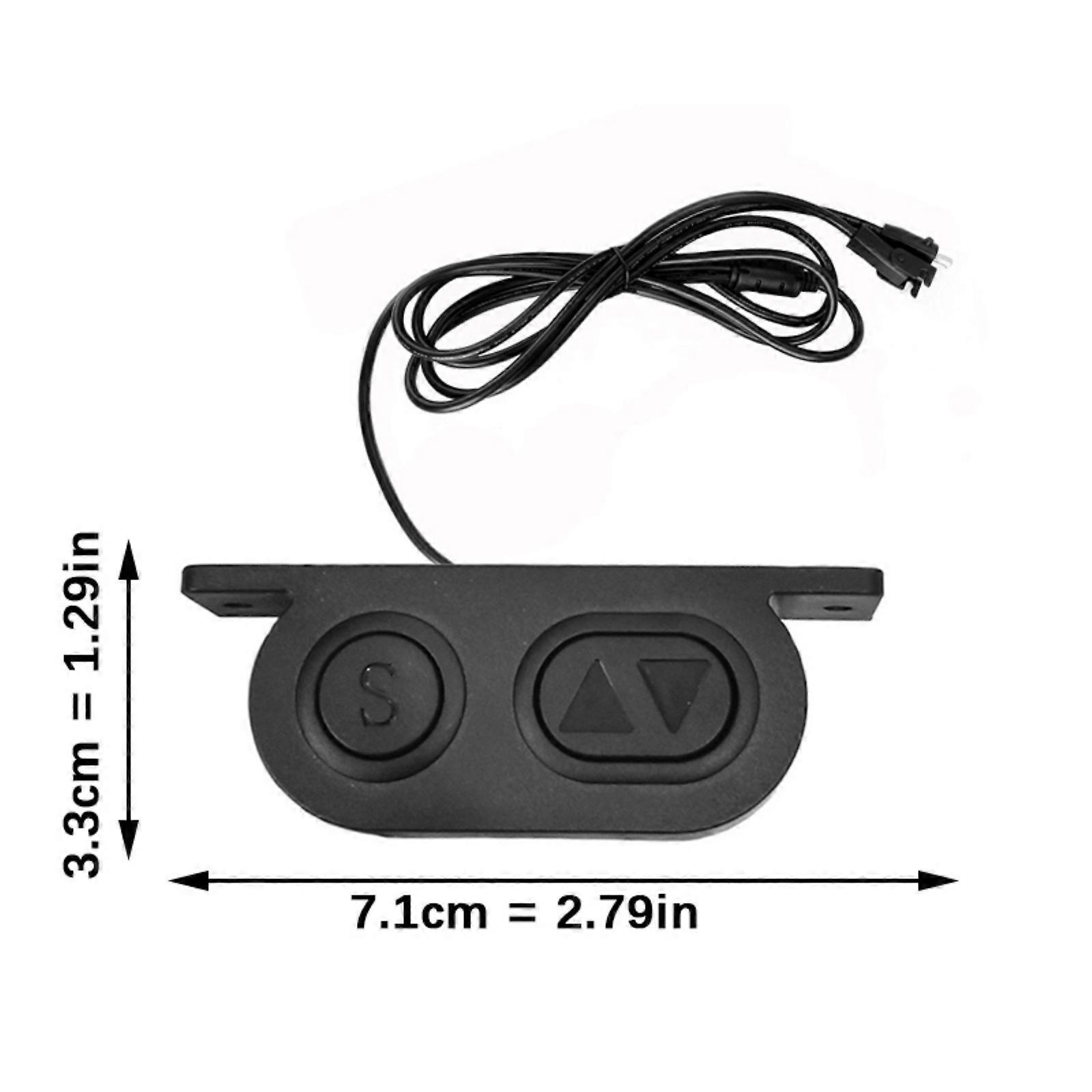 Electric Bed Lift Desk Hand Control Switches 3 Button Desk Lift ...
