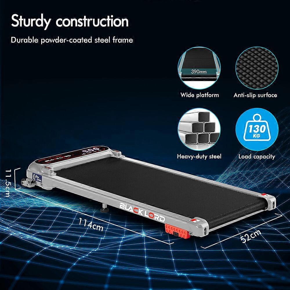 BLACK LORD Walking Pad 3.0HP, Treadmill for Home, Under Desk Treadmills ...