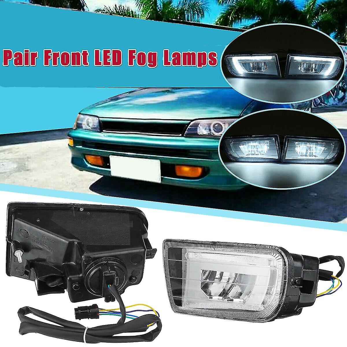 1 Pair Front Bumper Led Fog Light Lamp For Corolla Ae100 Ae101 1993 ...
