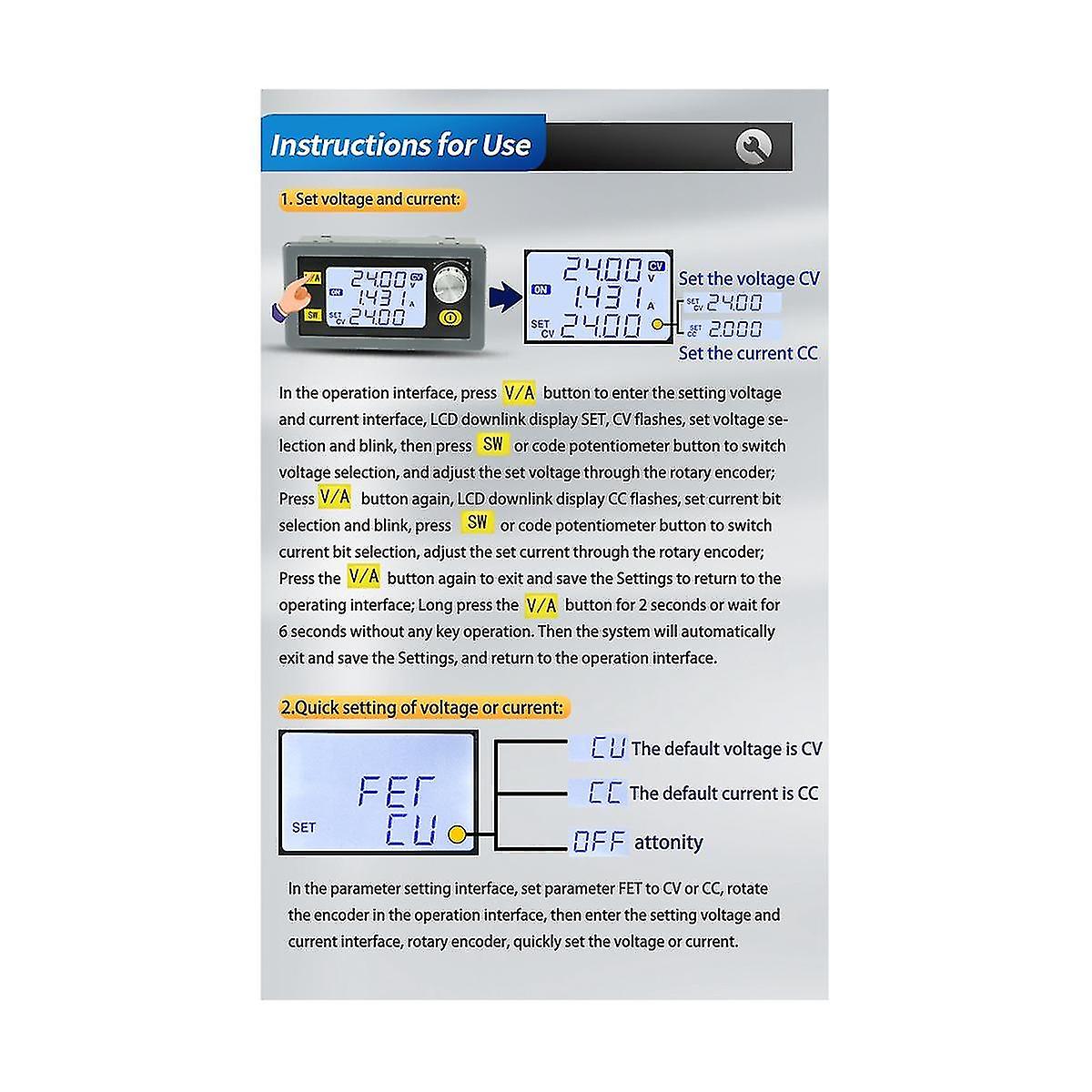 Xy6020l Cnc Adjustable Direct Current Stabilized Voltage Power Supply ...