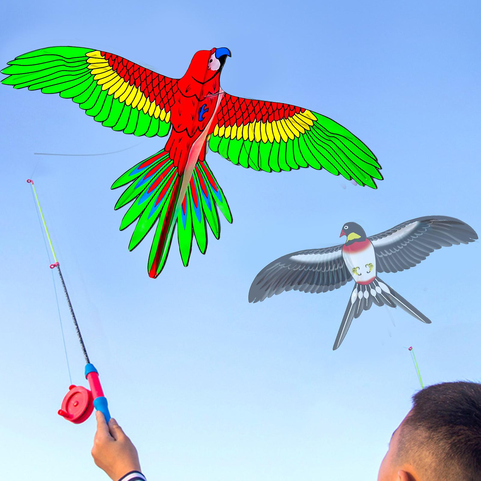 Fly Kite Game with Pole Realistic Improve Limbs Coordination Vivid ...