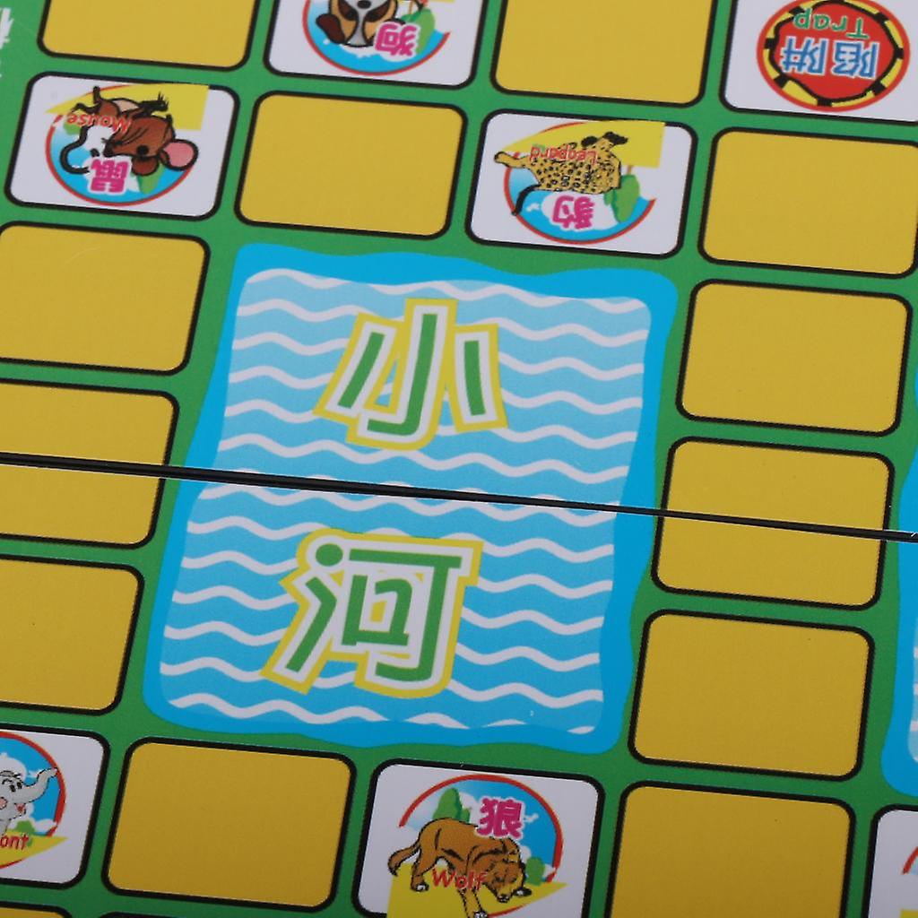 Magnetic Jungle Animal Chess Board Game Folding Chessboard Kid Game Toy ...