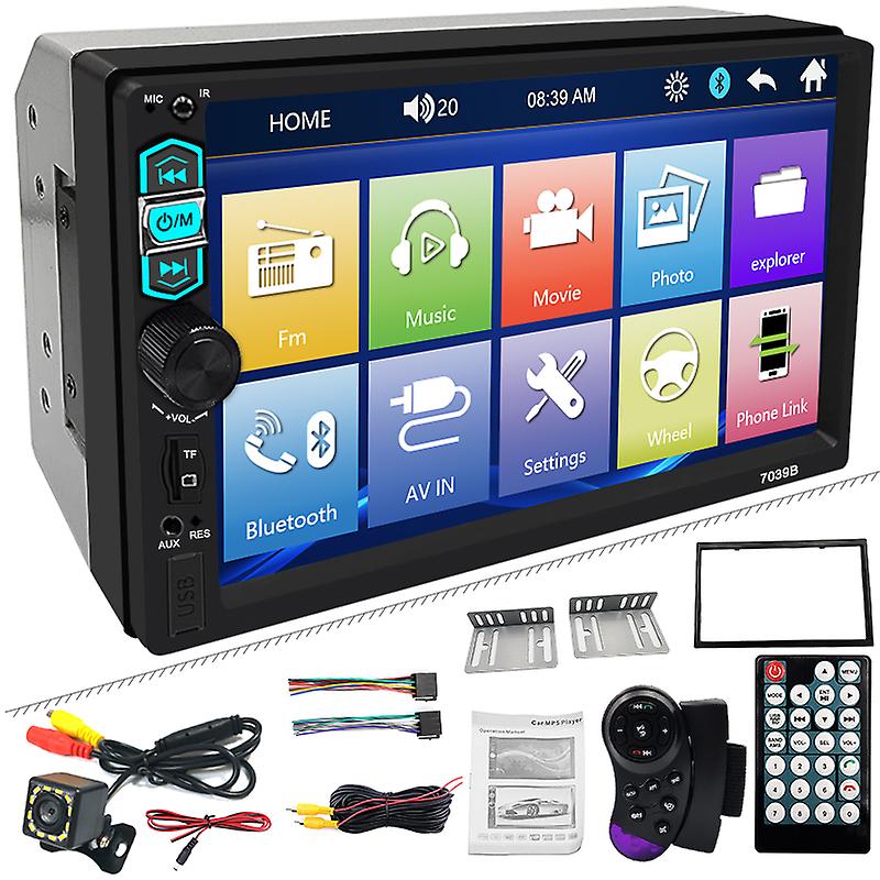 Universal 2 DIN 7 Inch Car Radio Stereo Automotive Central Multimedia ...