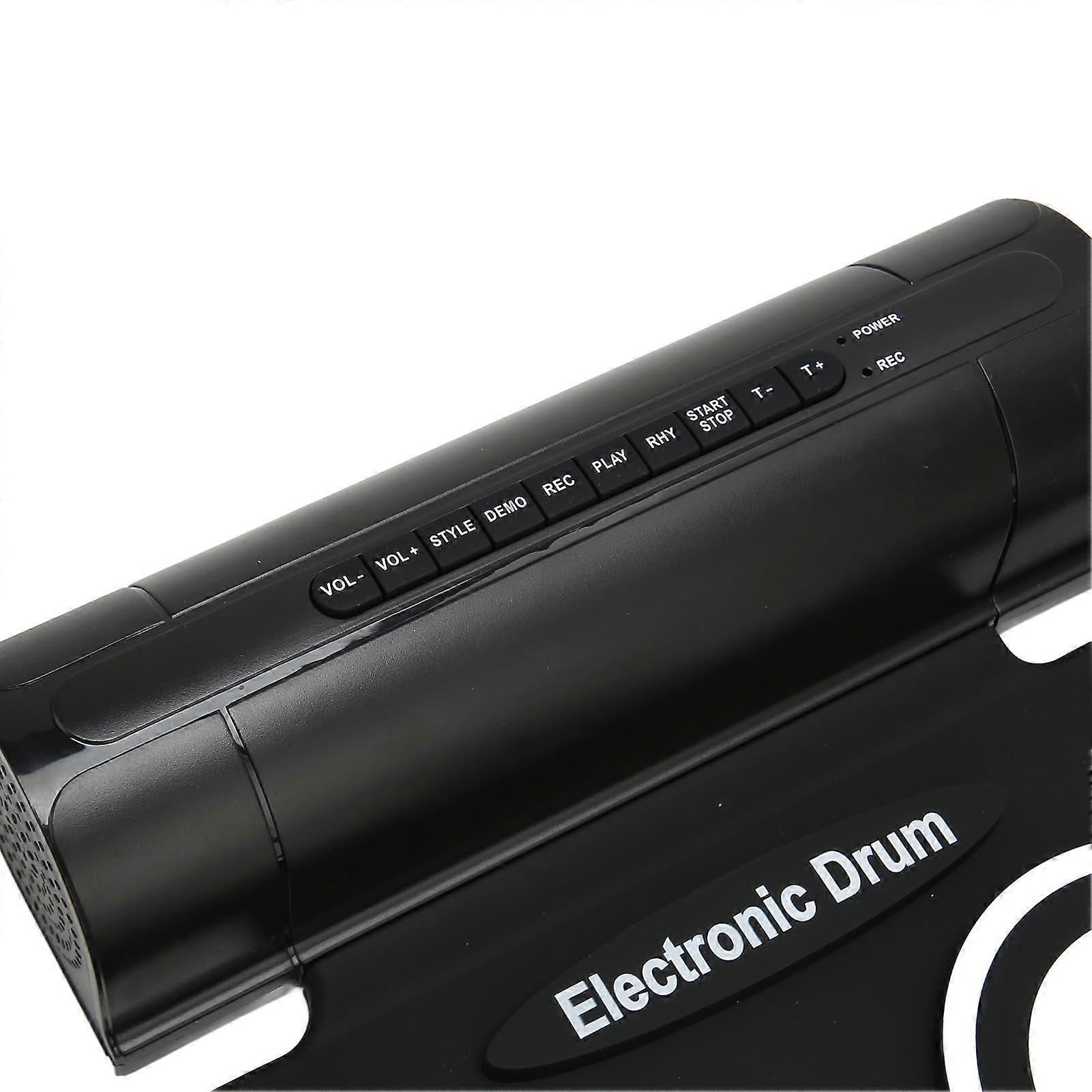 Electronic Drum Set 7 Pads Dual Speakers Stereo Surround Sound Portable ...