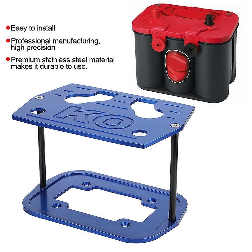 Stainless Steel Battery Tray Hold Down for Optima 34/78 Battery Red ...