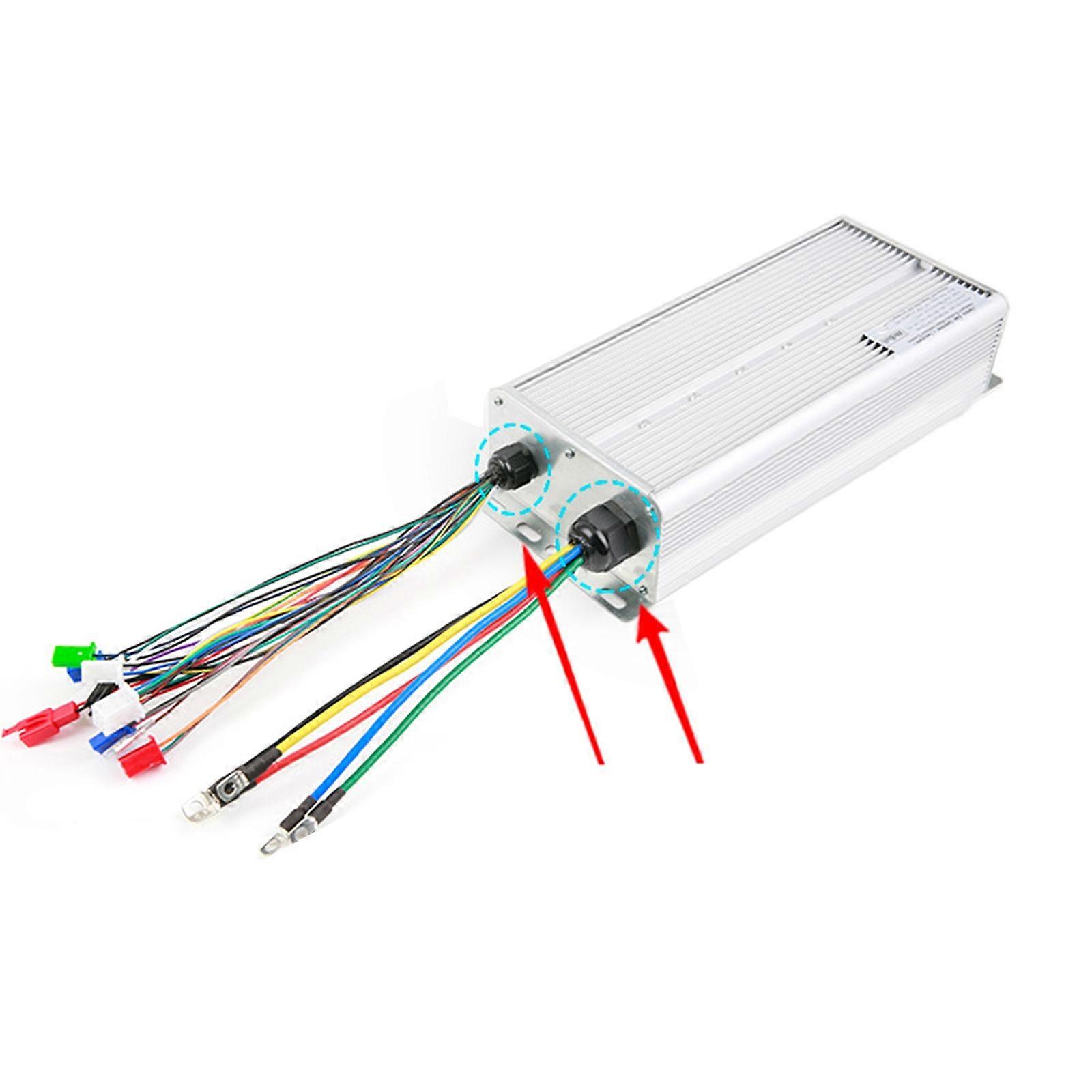 For E-Bike E-Scooter 5000W 48-72V 100A 30 MOSFET BLDC Brushless Speed ...