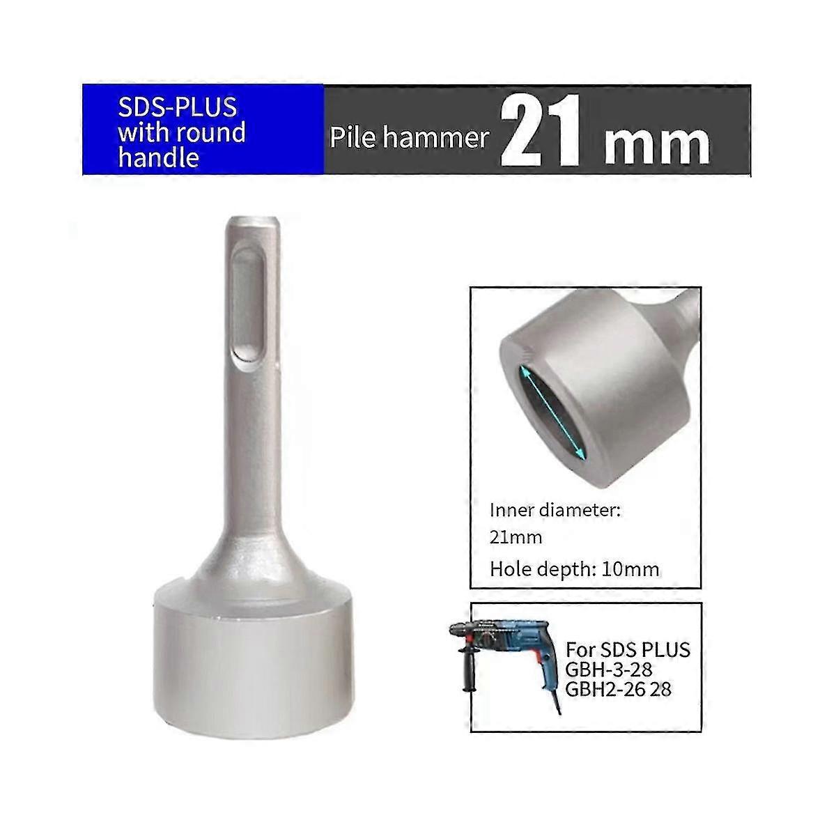 SDS Plus Ground Rod Driver for Rotary Hammer Drills Metal , Ground Rod ...