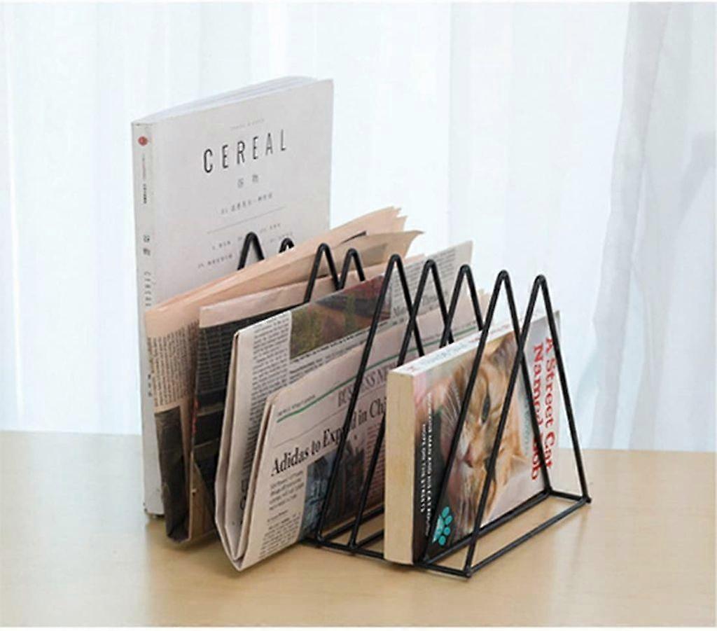 Newspaper Rack Modern Newspaper Holder Magazine Rack Bookshelf Magazine ...