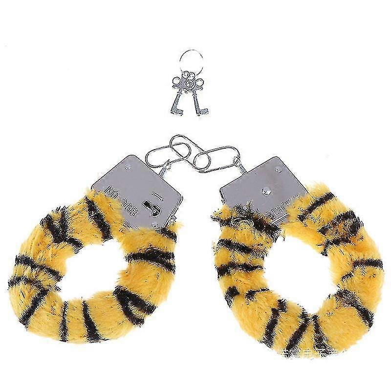 Fluffy Handcuff Bracelet Soft Plush Leg Cuff Wrist Binding Cuff ...