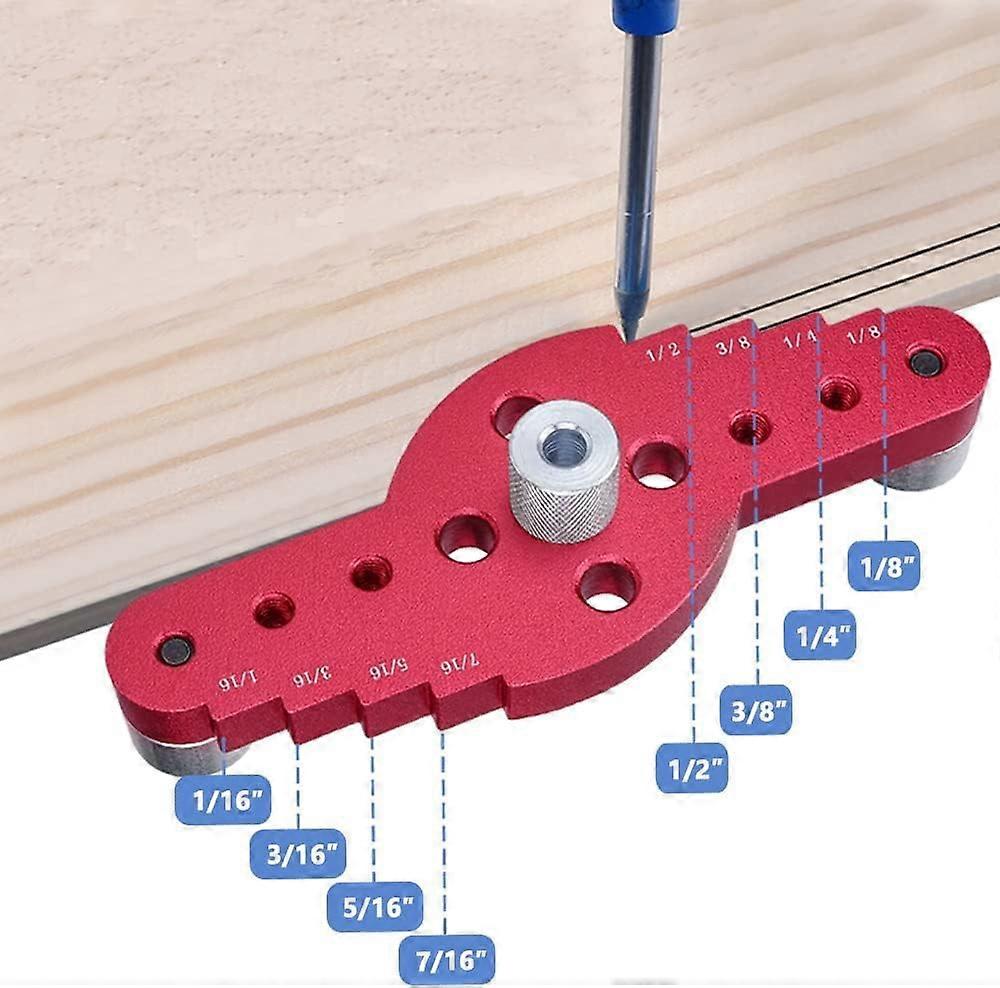 nice 2-in-1 Wood Drilling Guide Vertical Dowel Drilling Jig Wood Hole ...