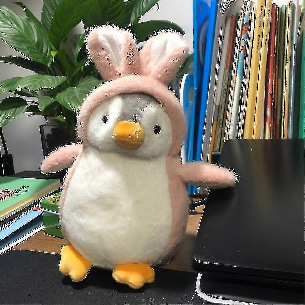 Christmas Penguin Plush Toys Cute Stuffed Cosplay Penguin Dino Rabbit ...