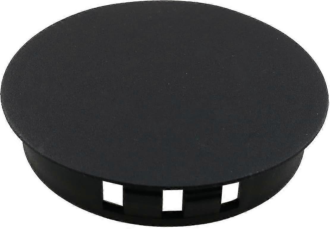 10pcs Black Hole Plugs 50mm/2" Plastic Round Flush Type Snap in Locking ...