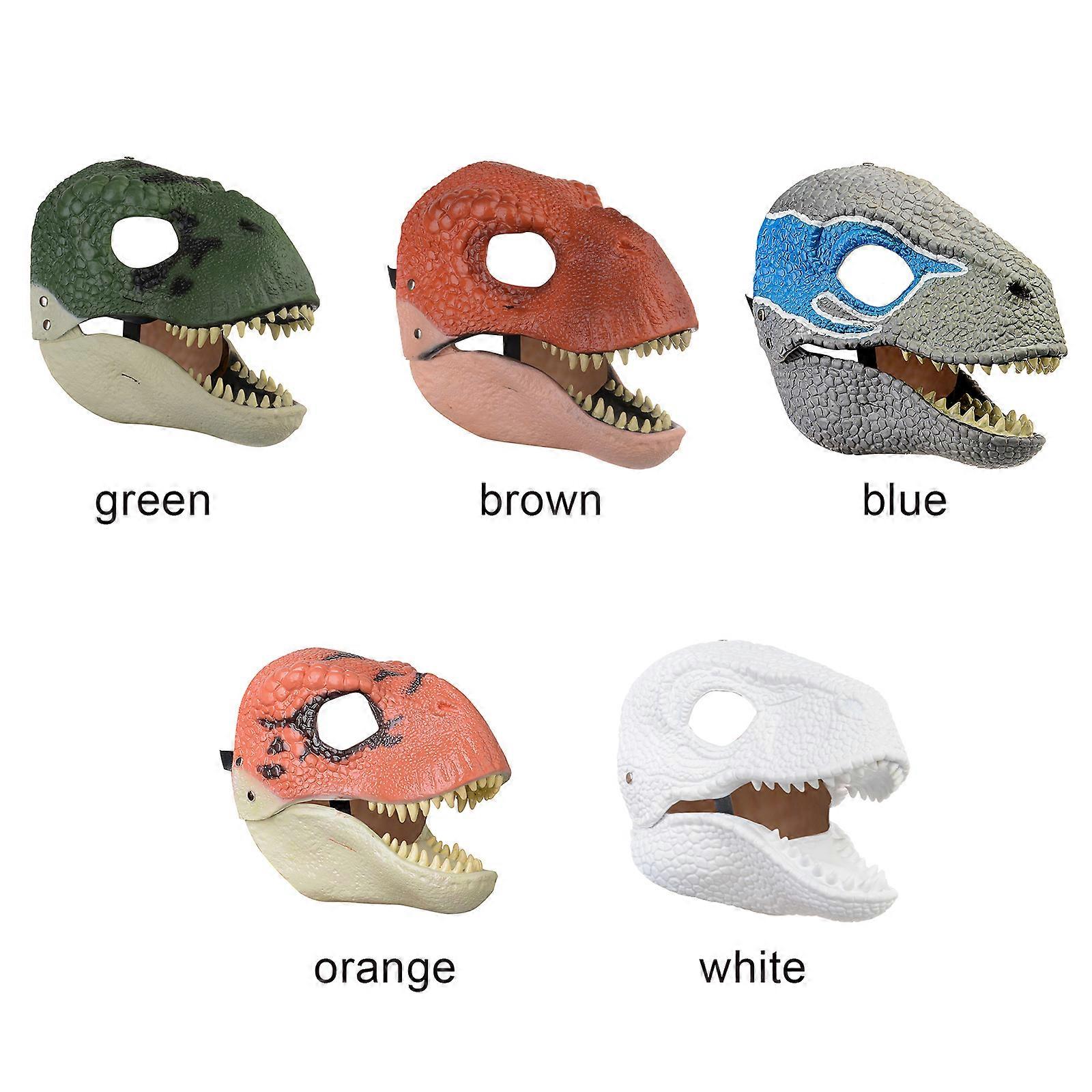 Dinosaur Mask Headgear,Jurassic World Dinosaur Toys With Opening Moving ...