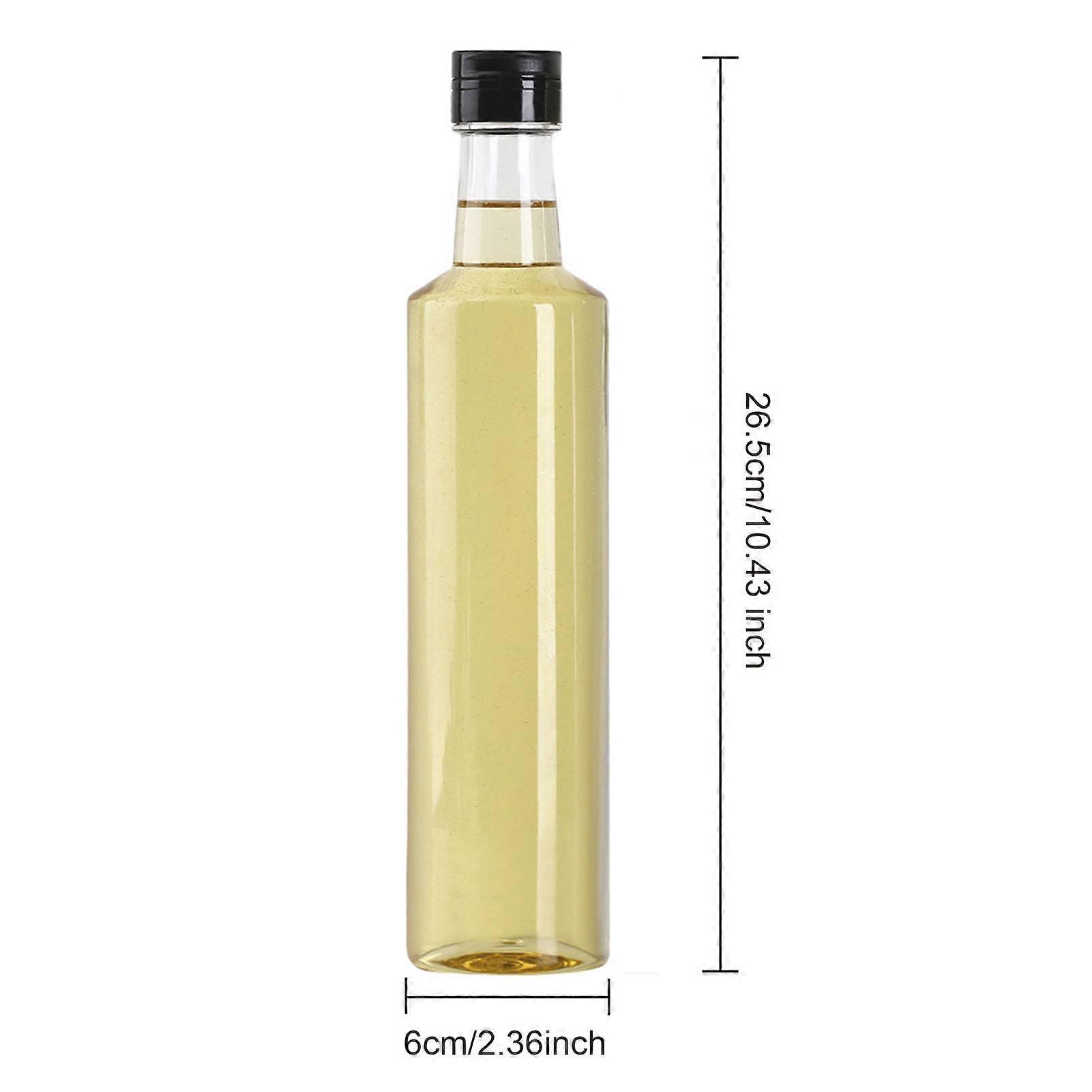 5Pcs Woozy Bottles Clear Sauce Woozy Bottle Plastic Empty Beverage ...