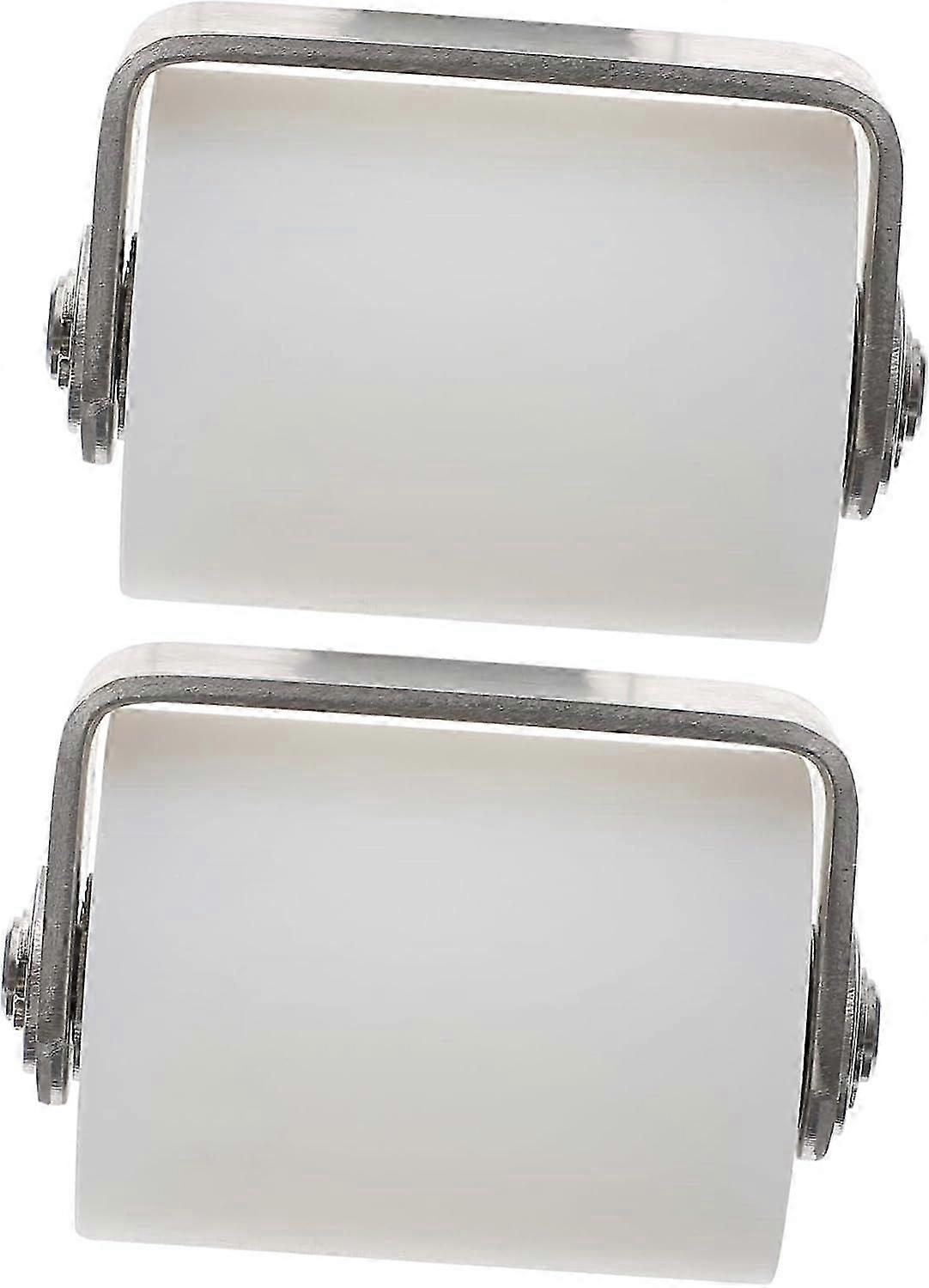 Pack of 2 Gate Guide Rollers with Welded Nylon Bracket 65mm ...