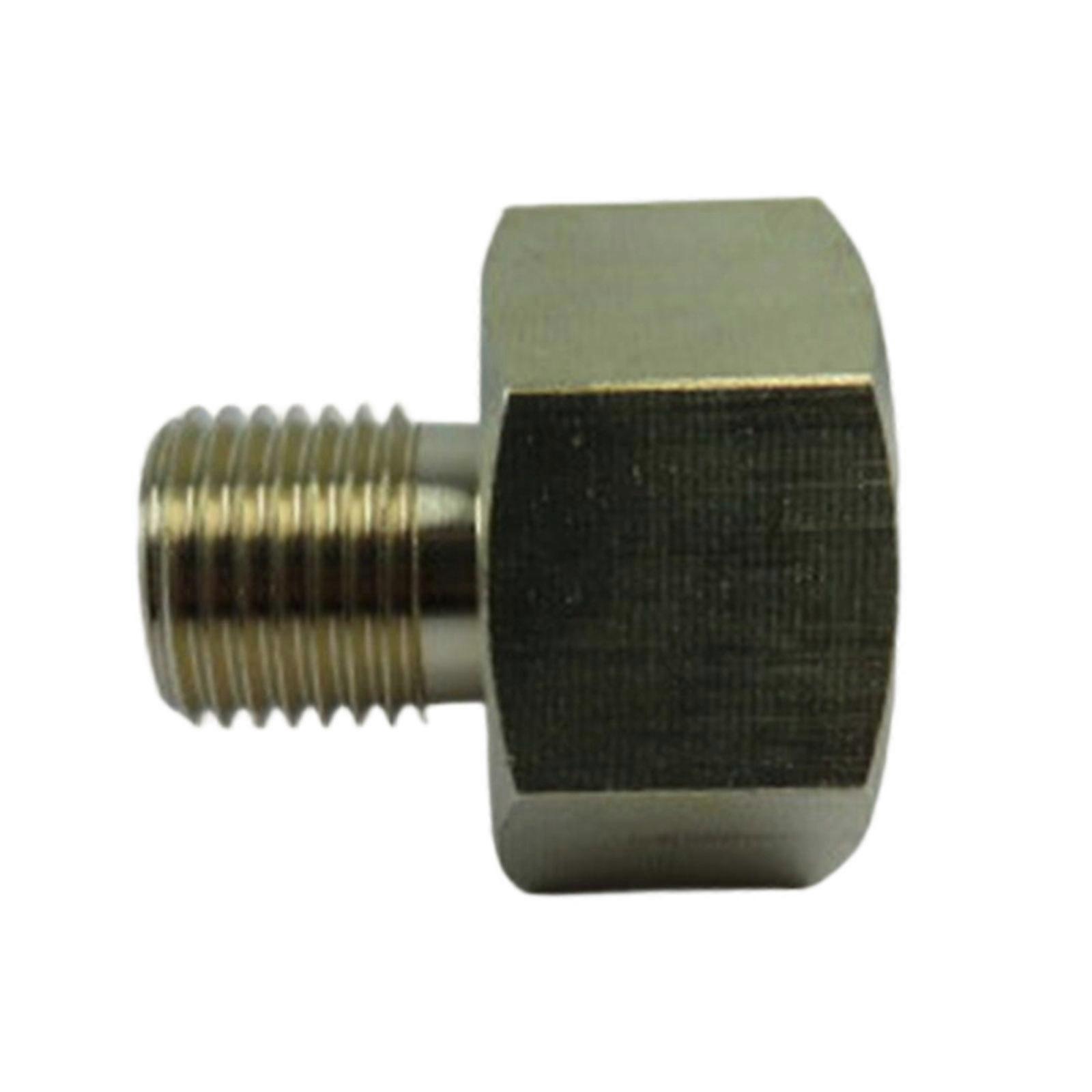 Practical Copper Gas Adapters 3/8Inch 1/4Inch Left Hand Thread Connectors Accessory for Camping ...