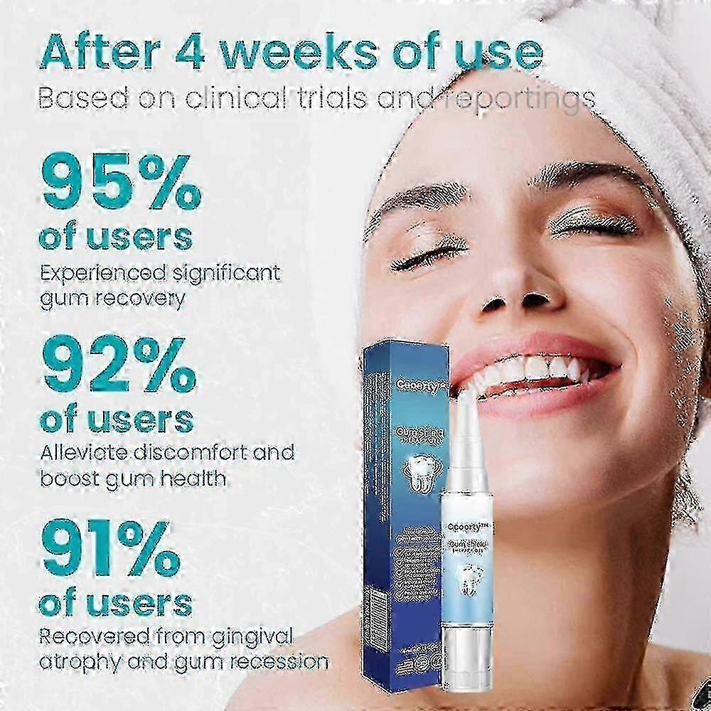 5pcs Gum Repair Gel Rebuilding Strengthen Tooth Whitening Anti ...