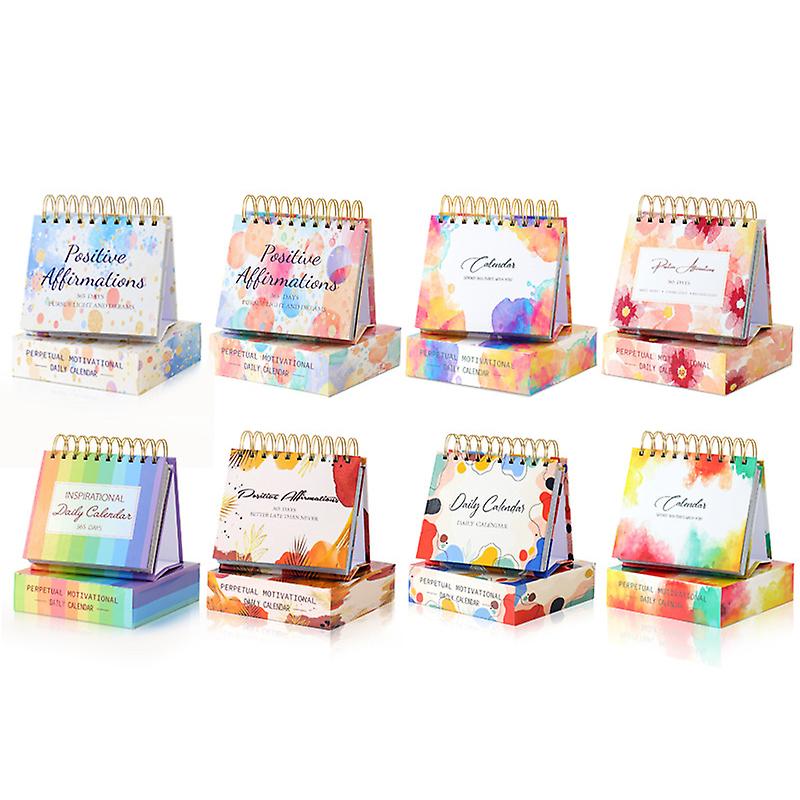 2024 Motivational Calendar Daily Inspirational Quotes Creative Positive ...