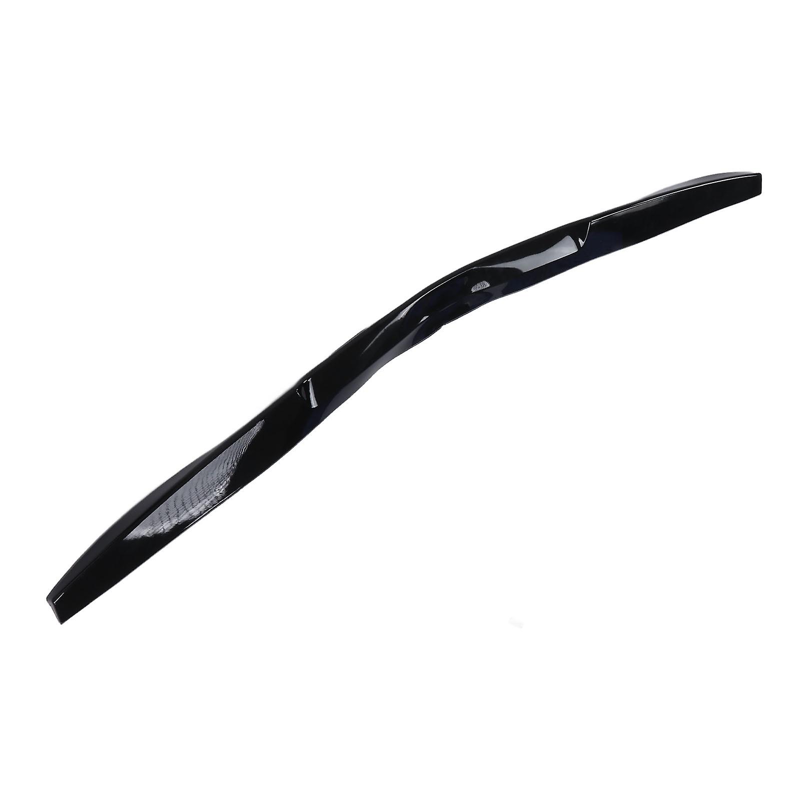 Universal Gloss Black Car Rear Trunk Spoiler Lip Rubber Spoiler Wing 120cm/47.24in X 7cm/2.76in ...