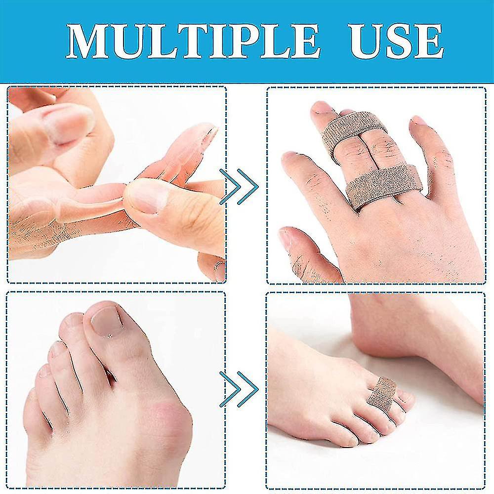 6pcs Finger Splints,finger Buddy Wraps For Mallet Fingers ...