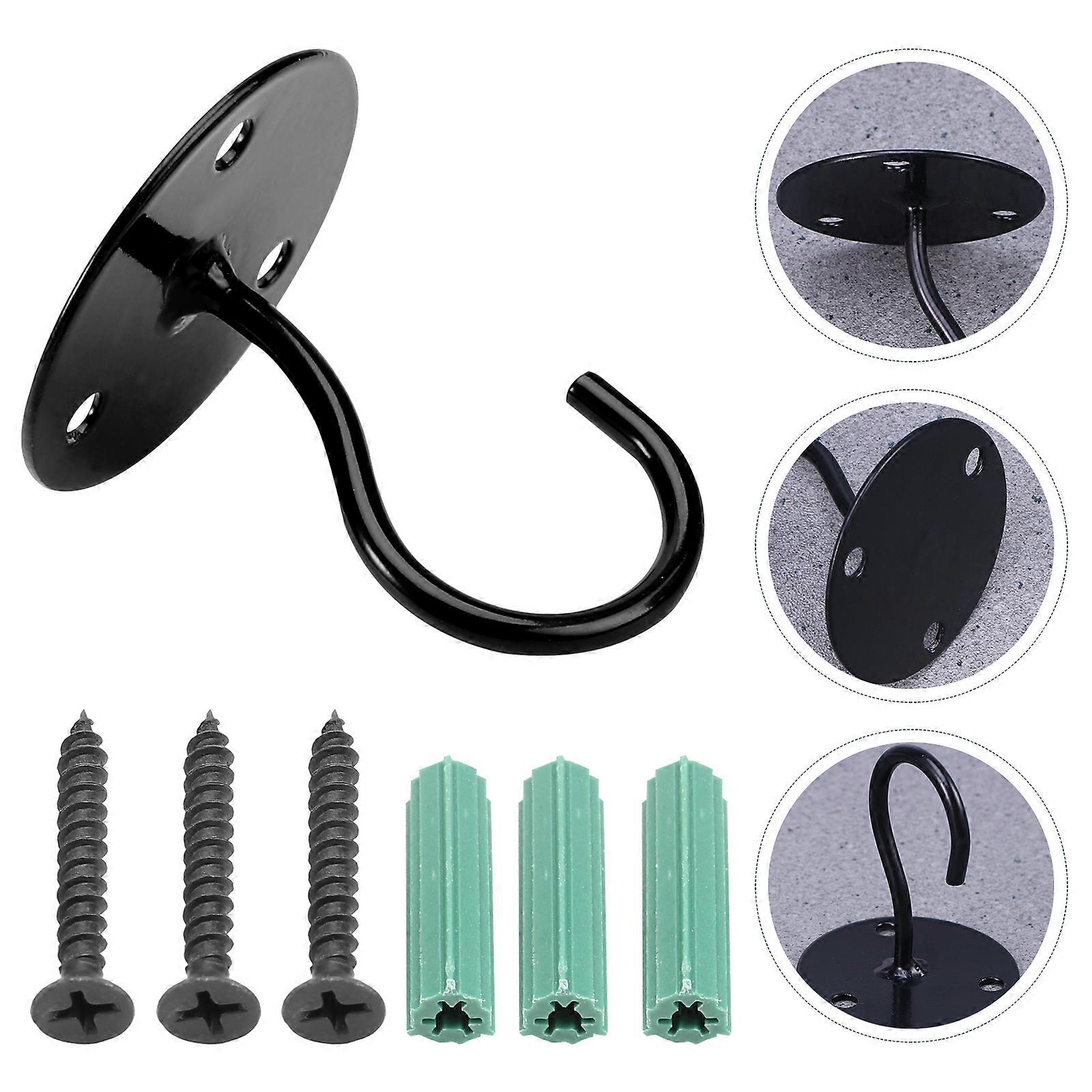 2 PCS Overhead Hooks Cabinet Wardrobe Hooks Porch Lantern Mosquito Net ...