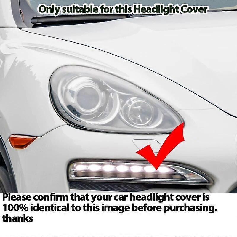 Head Lights Cover For Porsche Cayenne E2 92A pre-facelift 11-14 ...