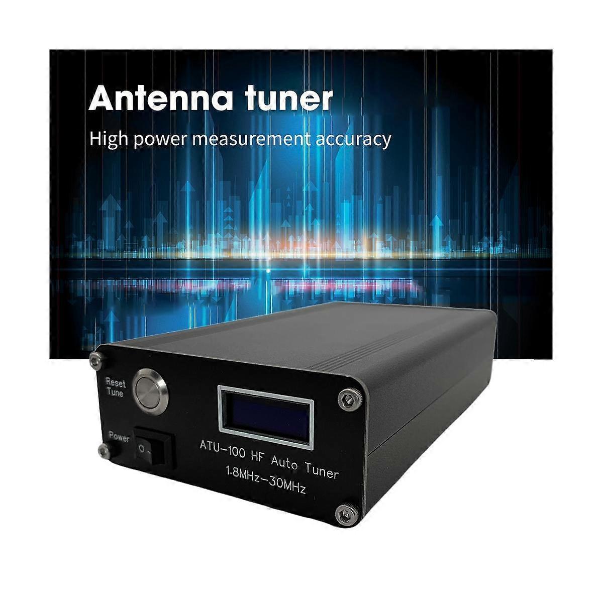 ATU-100 HF Auto Tuner By N7DDC+0.91 OLED V3.1 DIY Automatic Radio Antenna Tuner 100W HF Antenna ...
