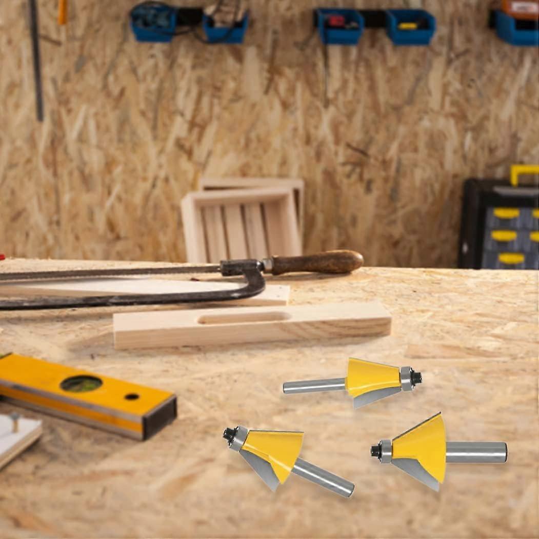 Chamfering Edge Router Bit 22.5 Degree Angle Forming Angle Router Bit 1 ...