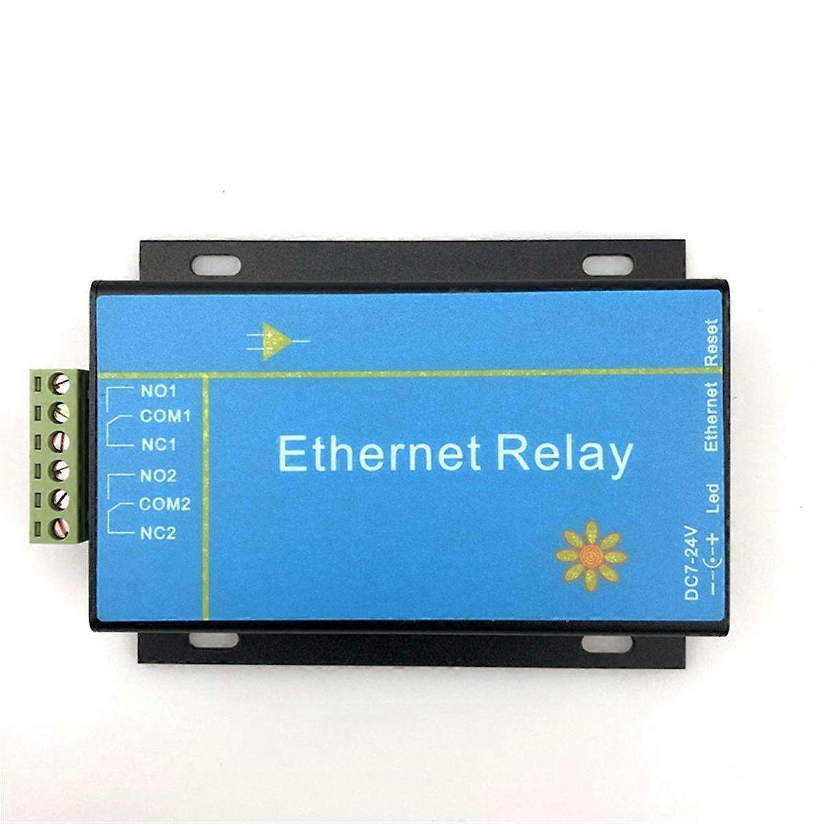 2 Way Ethernet Network Relay Module Ip Remote Access Controller ...