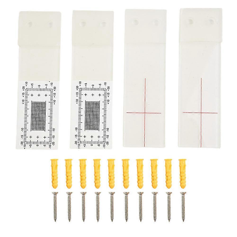 Portable Crack Monitor Plastic Easy-to-read Measurement Grid Concrete ...