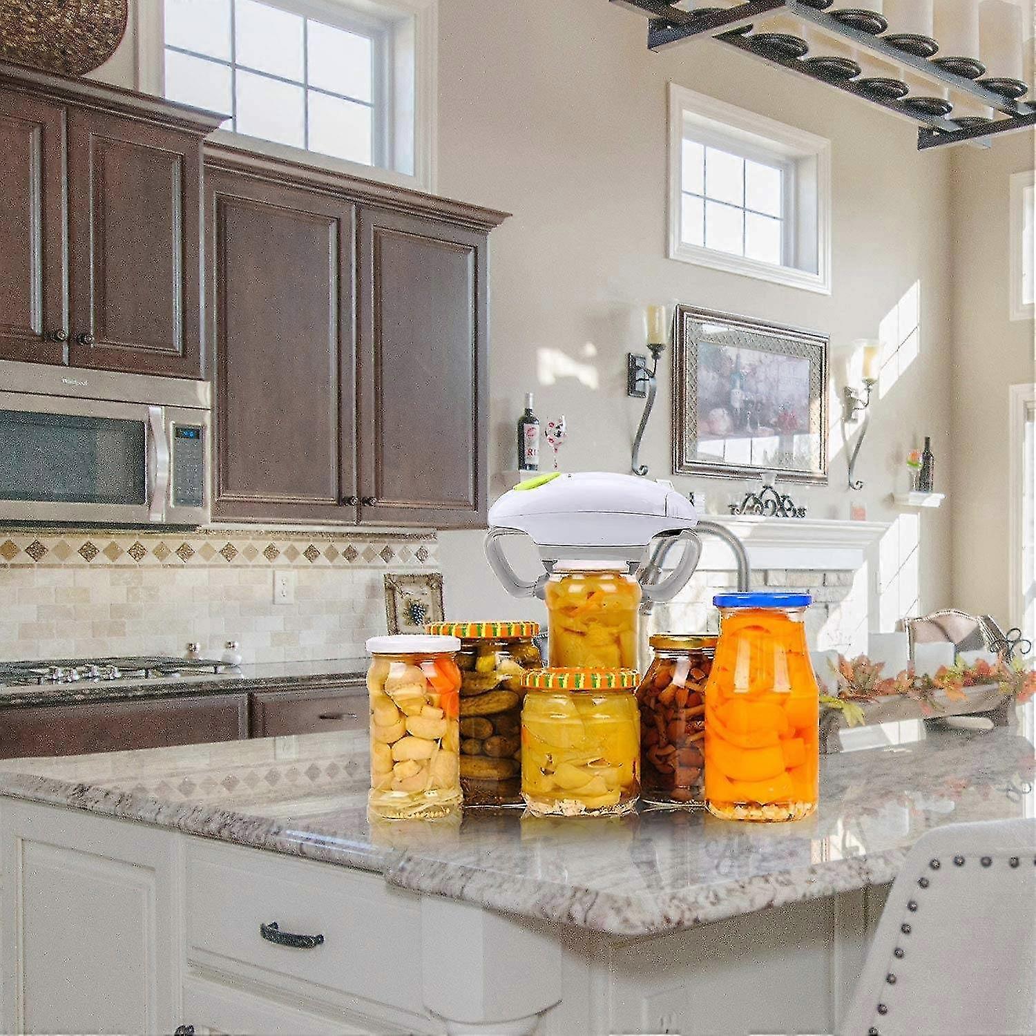 Electric Jar Opener - Strong and Sturdy Kitchen Gadget for Sealing Jars ...