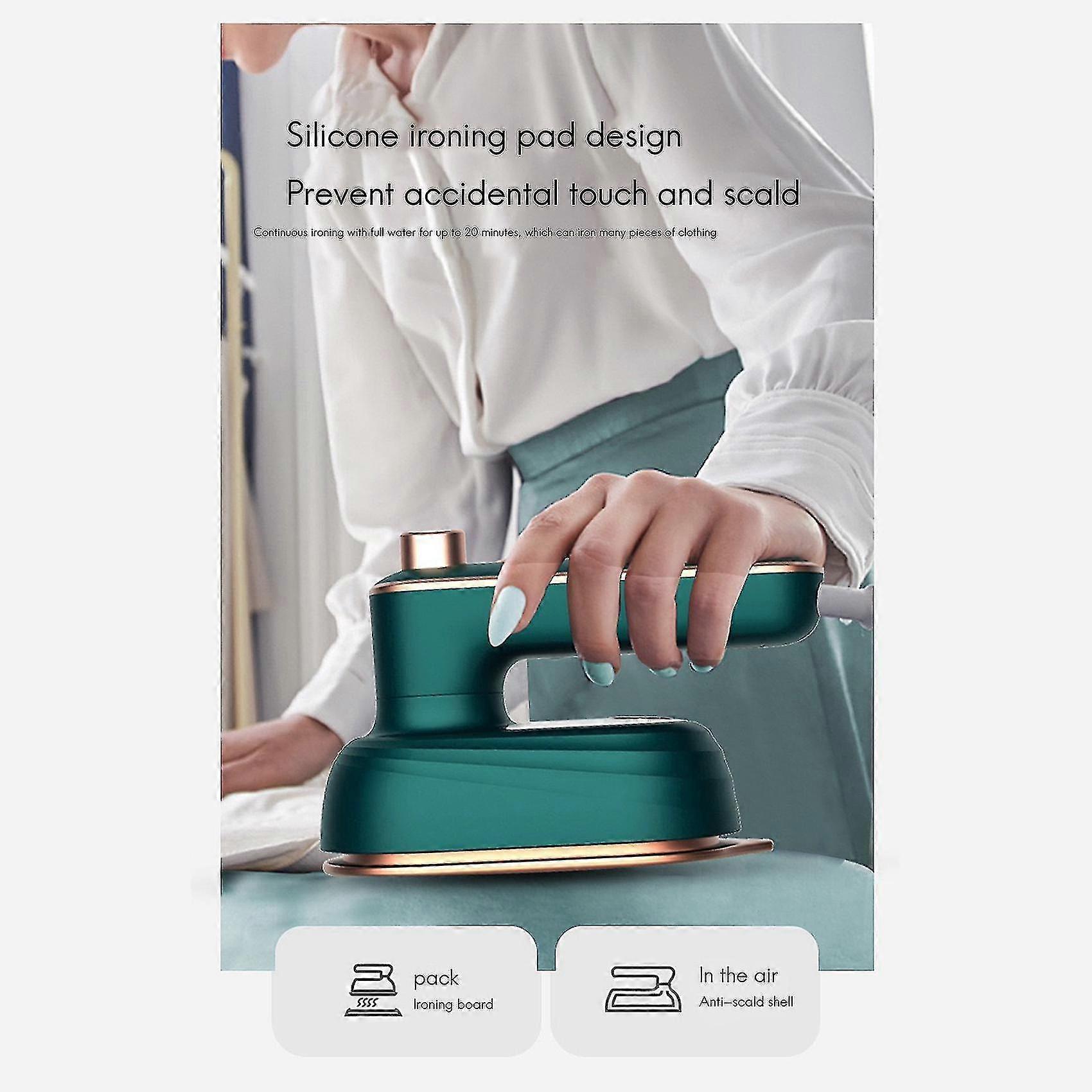 Mini Steam Iron Handheld Wet And Dry Double Hot Steam Generator ...