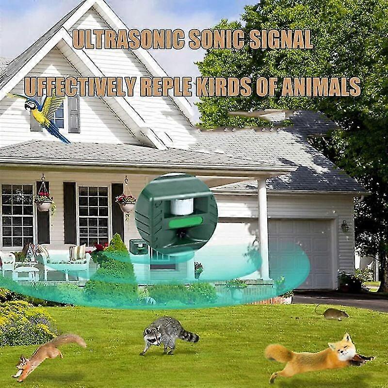 Outdoor Promotion Ultrasonic Bird Repeller, Outdoor Bird Repeller ...