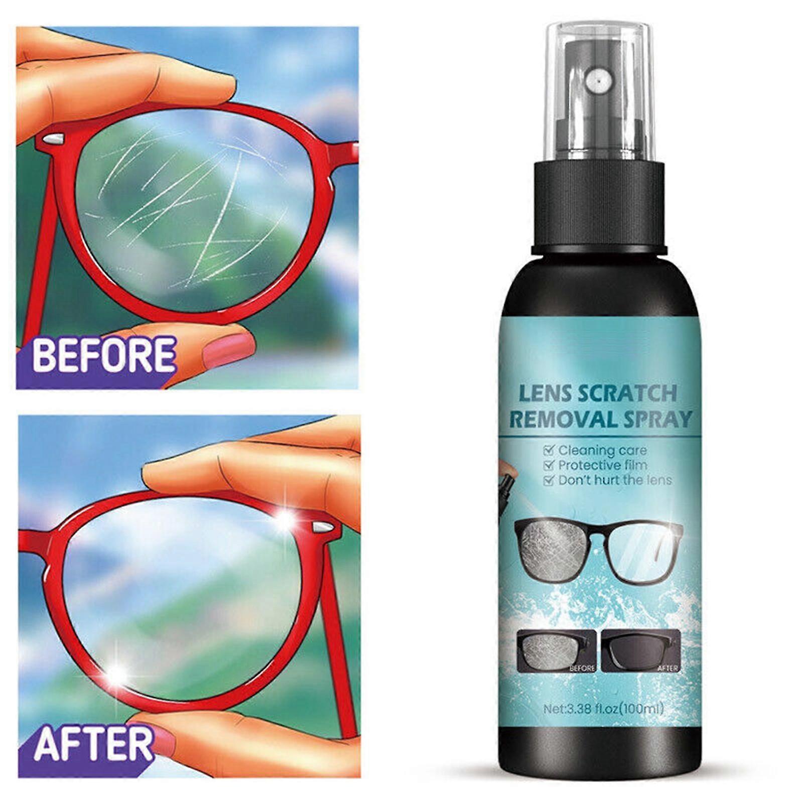 Lens Scratch Removal Spray Eyeglass Car Auto Windshield Glass Repair ...