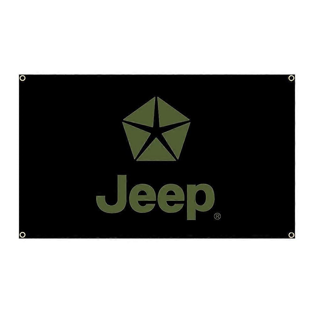 90x150cm JEEP Flag Racing Banner Car Club Decoration Tapestry FLAGCORE ...