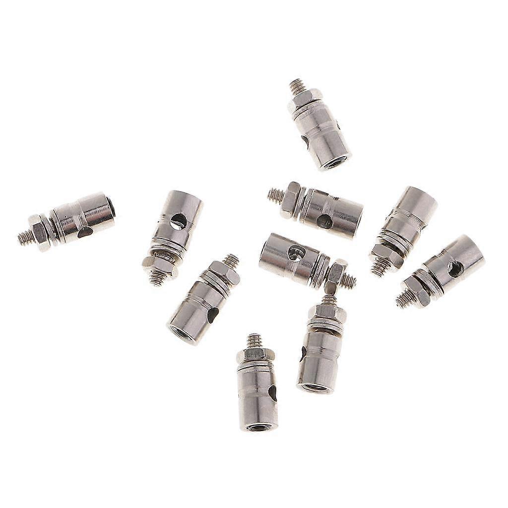 6x10pcs Pushrod Linkage Stopper Servo Connector for RC Airplane ...