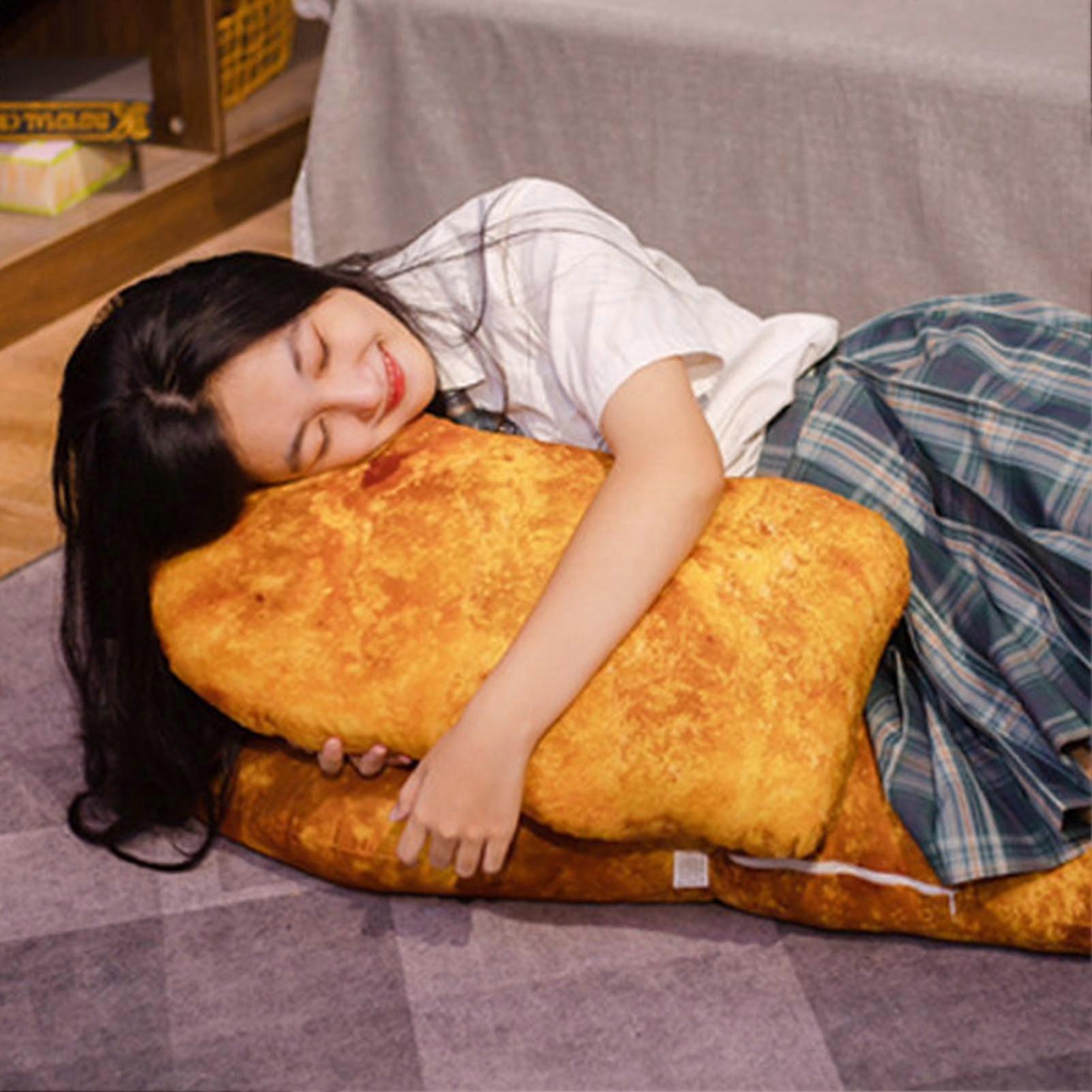 65cm Chicken Nugget Pillow Pp Cotton Filling Simulated Chicken Chop ...