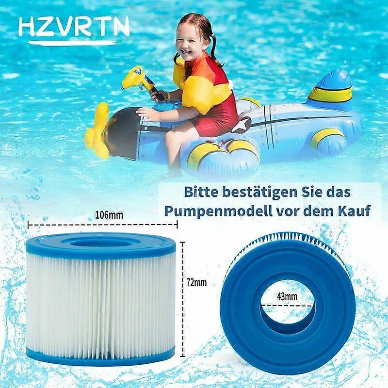 Intex 29011E Type S1 for PureSpa Filter,Easy Set Pool Spa Hot Tub ...