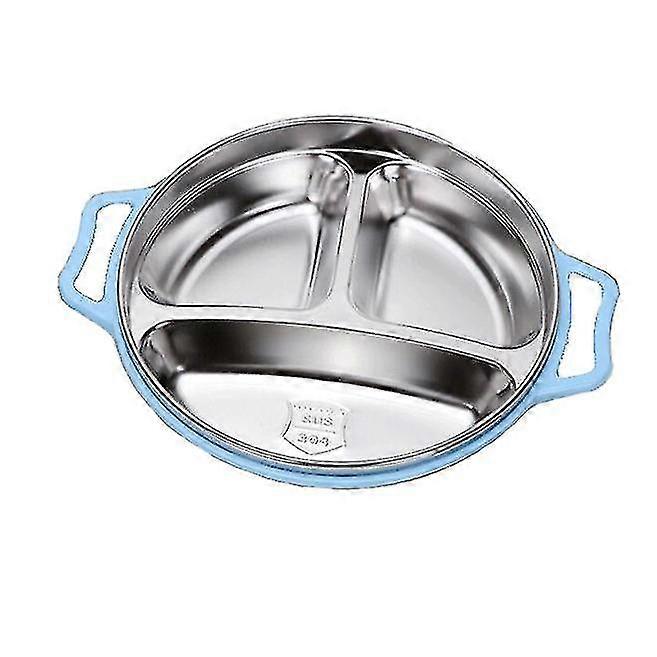 Stainless Steel Children Tableware Baby Creative Dinner Plate ...