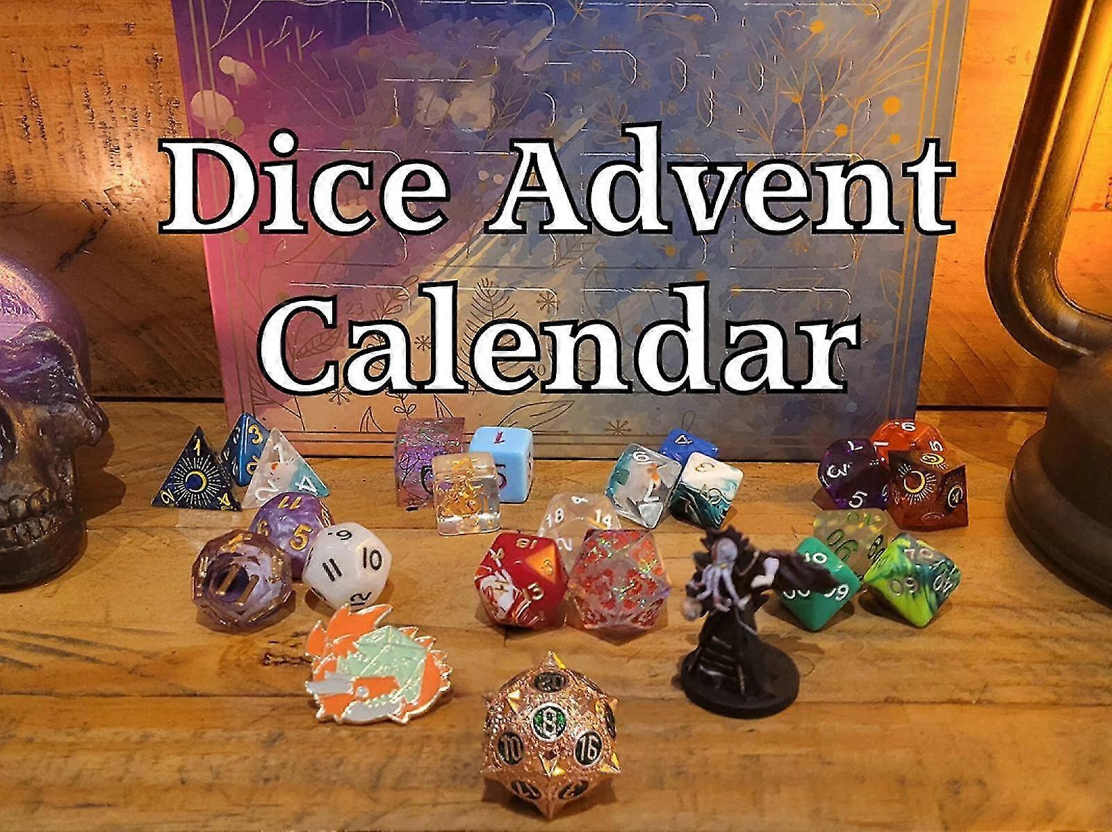 Dice Advent Calendar 2023 Surprise Holiday Gifts With Dice, Countdown To New Year And Christmas ...