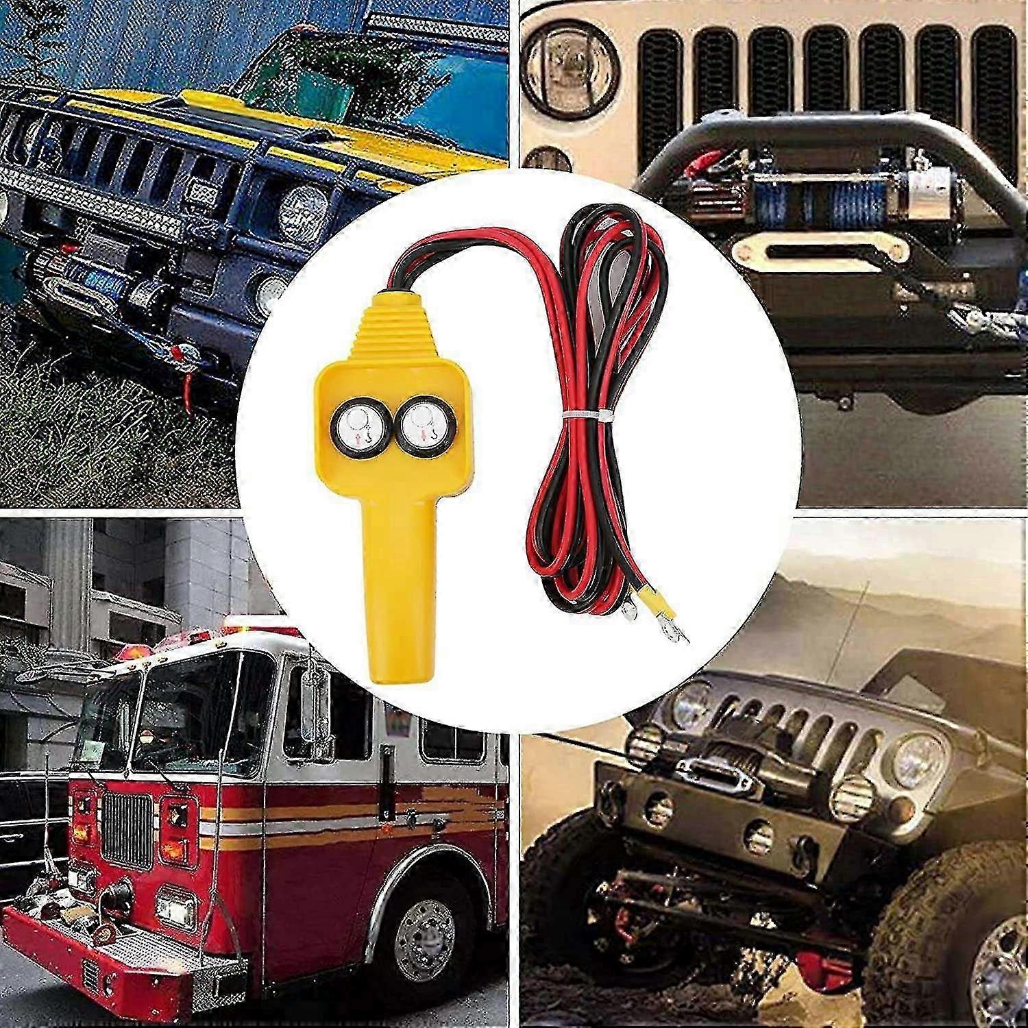 Car Winch Remote Control Switch Winch Remote Control Button Kit Switch ...