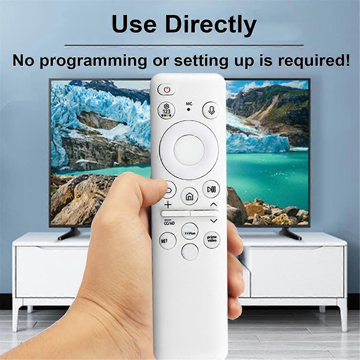 Replace for BN59-01432A Smart TV Voice Remote Solar Charging Remote for ...