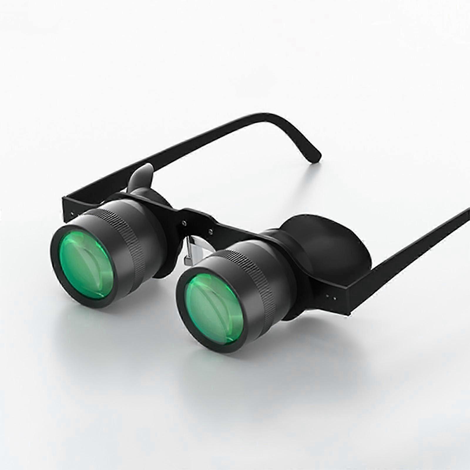 Binoculars Glasses, 10x Zoom High Definition Telescope, Hands-free ...