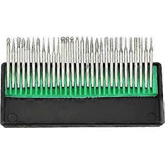 90 PCS Diamond Burs 3mm Shank 120 Grit Grinding Wheel Drill Bit ...