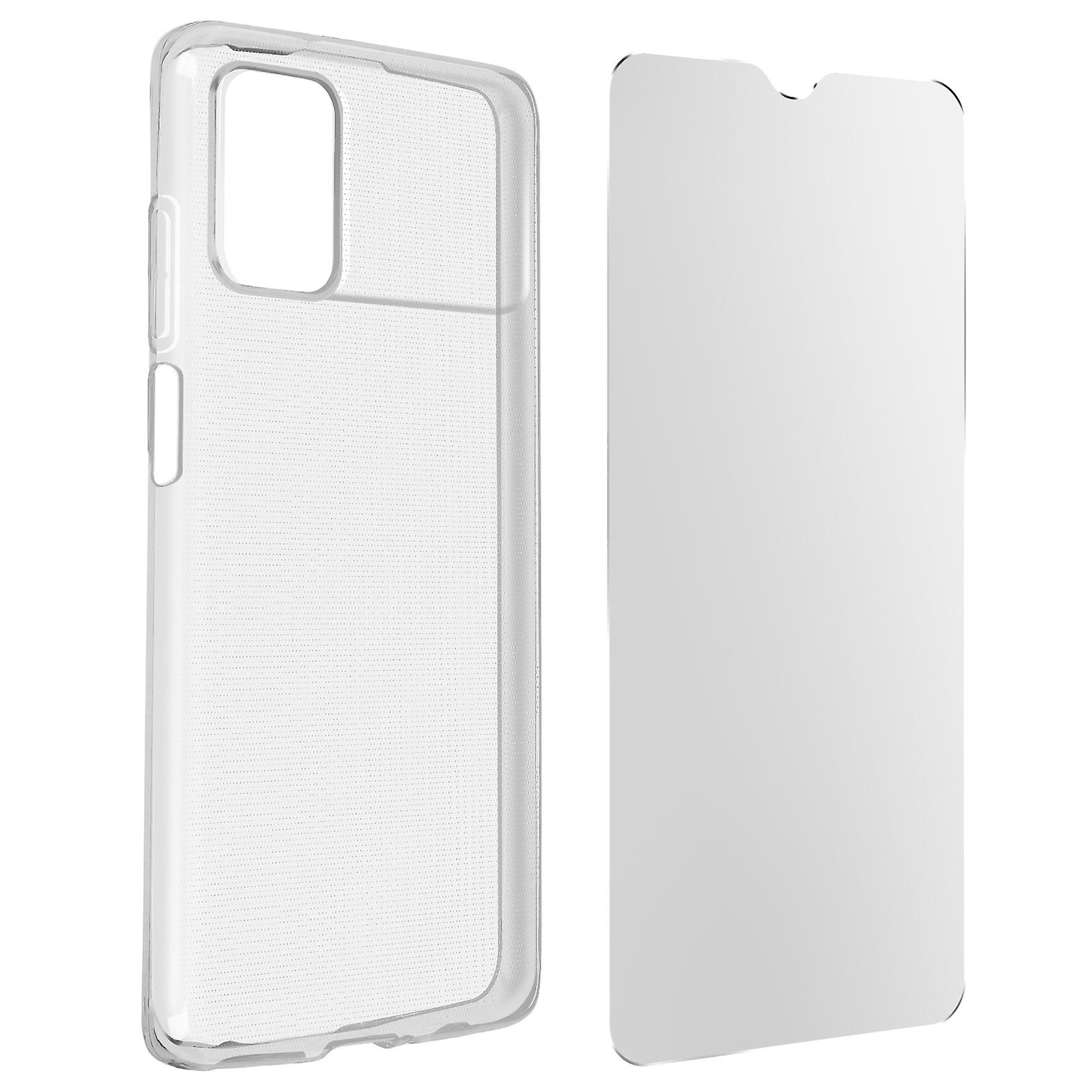 Xiaomi Poco M3 Silicone Cover and Tempered Glass 9H clear | Fruugo UK