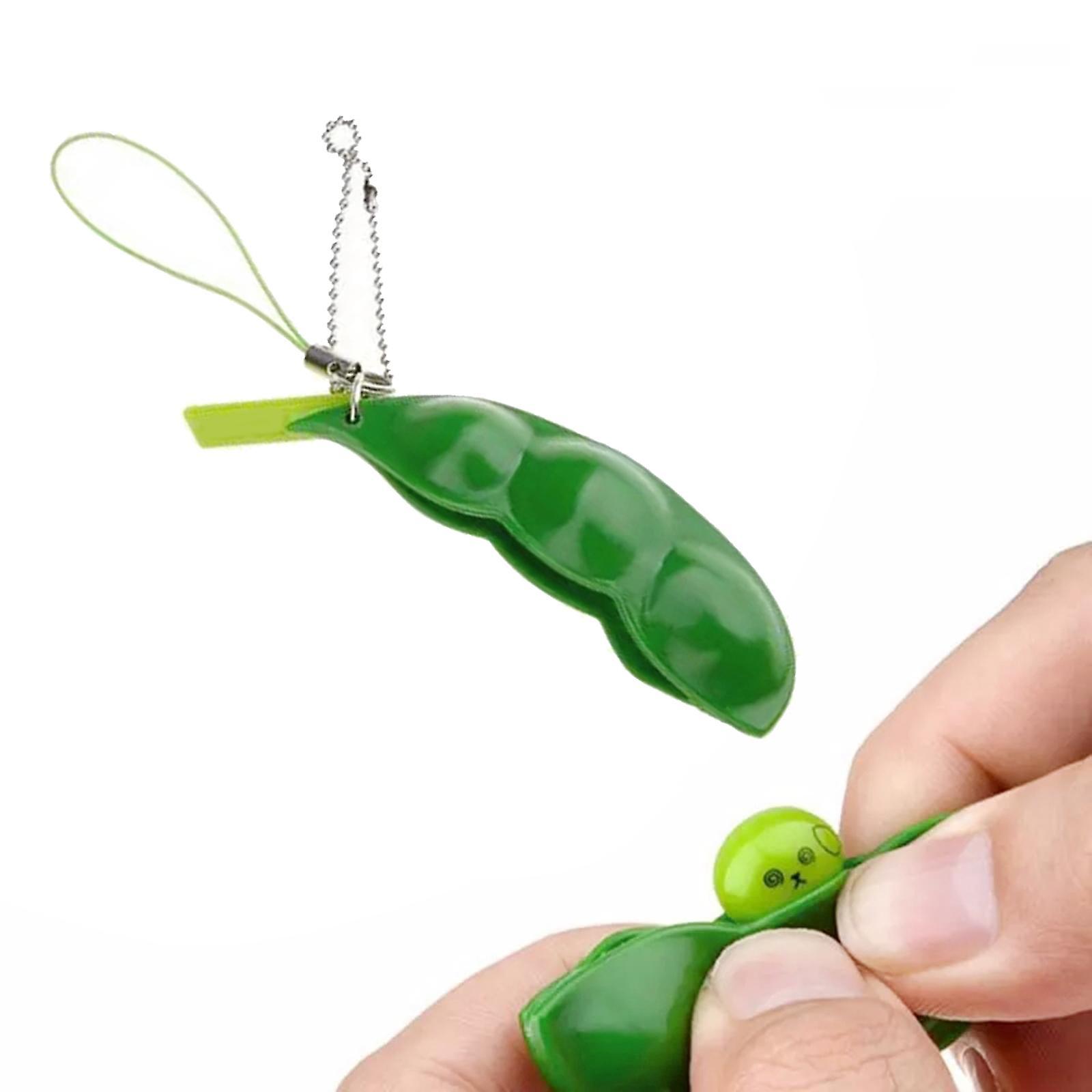 Squeeze Bean Keychain Squeeze Bean Toy Keychain Relax Toy Squeeze Bean ...